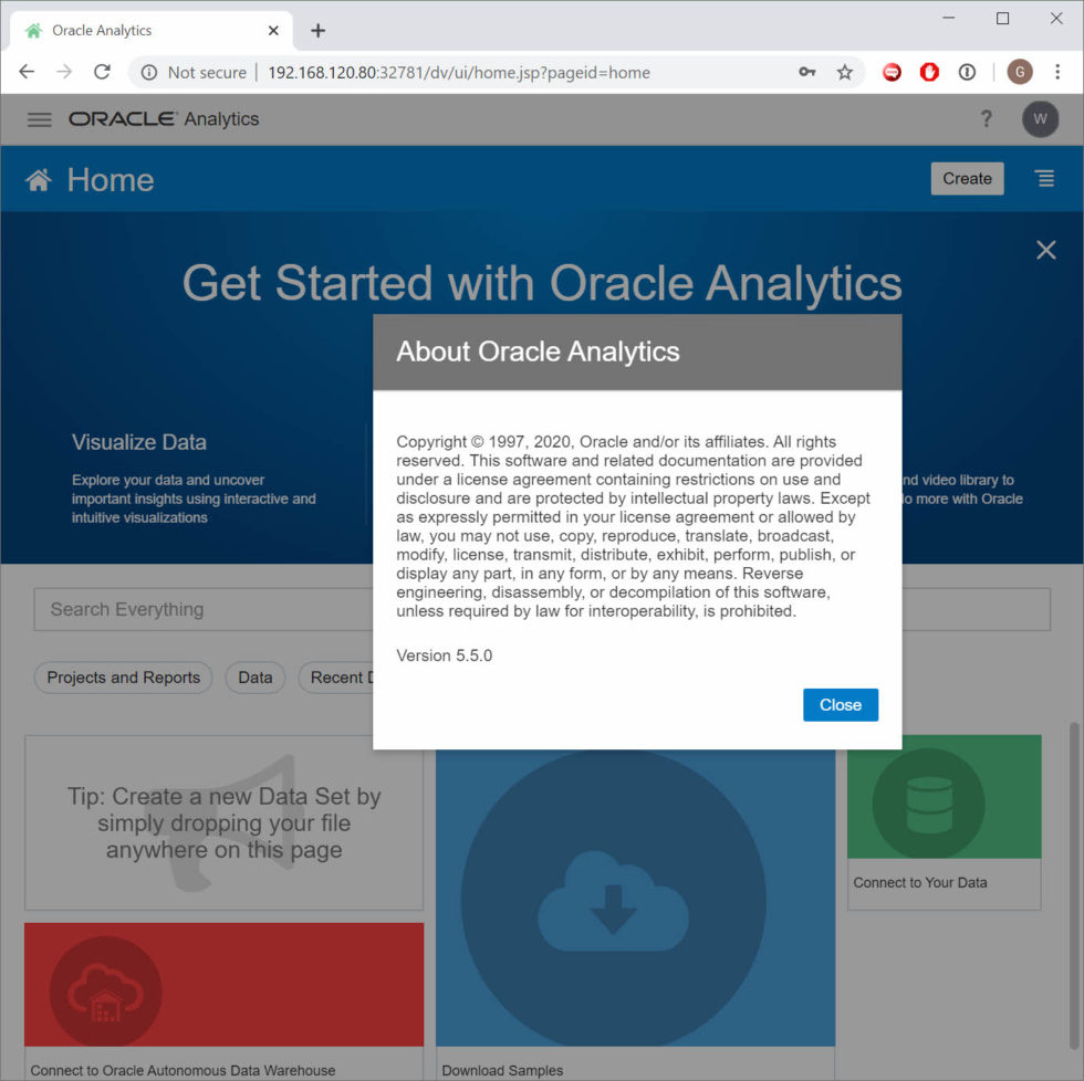 Oracle Analytics Server is a reality! But watch out for the right FMW ...