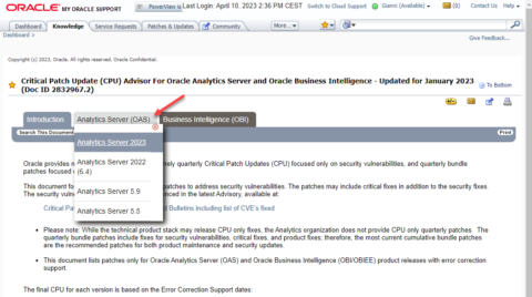 Oracle Analytics Server – Installation Guide (part 2) - Gianni's world ...